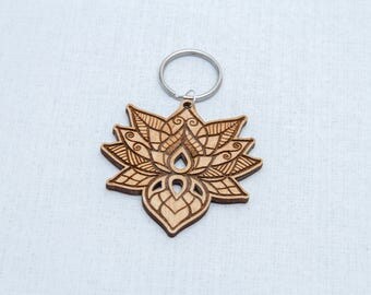 Laser cut keychain | Etsy