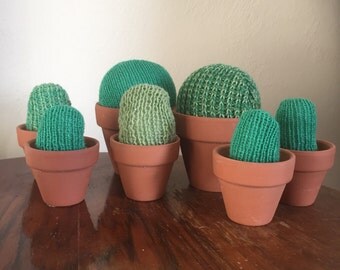 Knit cactus | Etsy