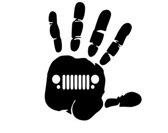 Hand wave jeep | Etsy