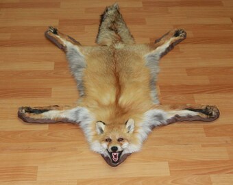 Animal skin rugs | Etsy