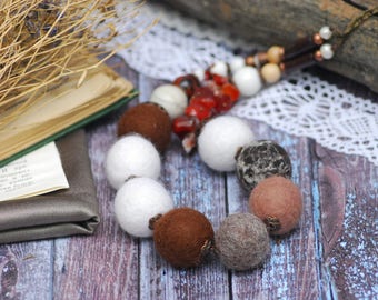 Felted wool fabric | Etsy