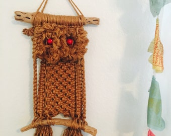 Macrame owl | Etsy