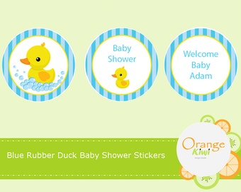 Blue rubber ducky | Etsy