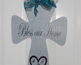 Items similar to Cross Door Hanger on Etsy