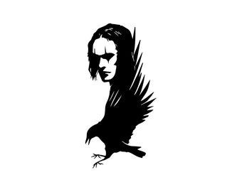 Crows vinyl decal | Etsy