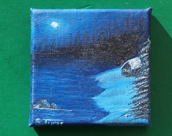 Small oil painting | Etsy