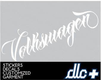 Vw sticker | Etsy
