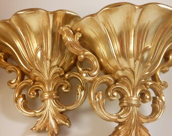 Syroco wall sconce | Etsy