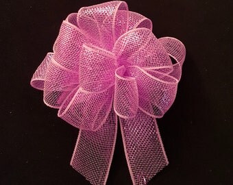 Deco mesh bow | Etsy