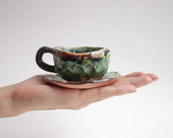 Unique espresso cups | Etsy