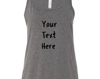 Custom tank top | Etsy