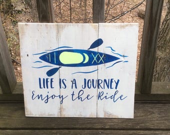 Enjoy life sign | Etsy