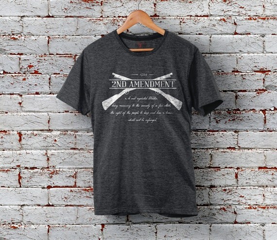 2nd Amendment T-Shirt Patriotic T-Shirt Pro 2A
