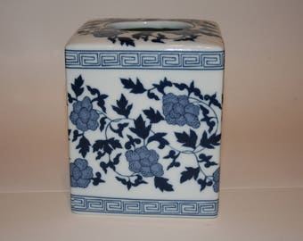 Ceramic tissue box | Etsy