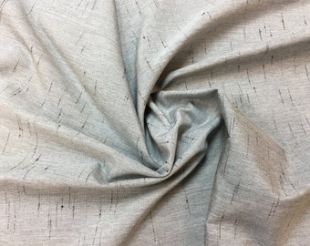 Gray tweed fabric | Etsy