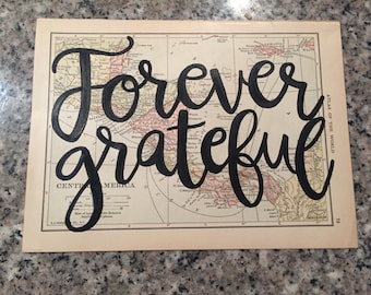 Forever grateful | Etsy