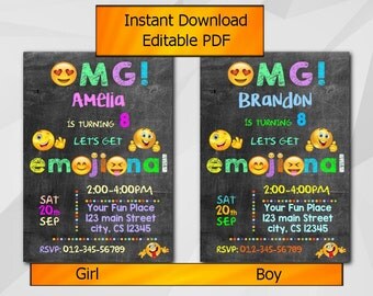 Editable chalkboard | Etsy