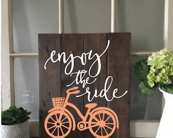 Enjoy the ride | Etsy