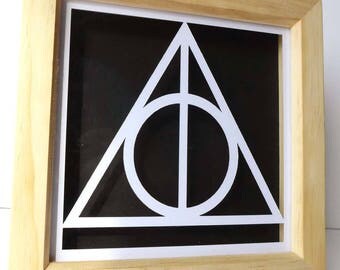 Deathly hallows art | Etsy