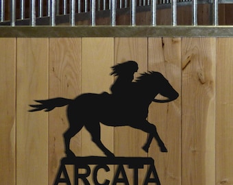 Horse stall signs | Etsy