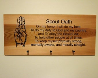Scout oath | Etsy