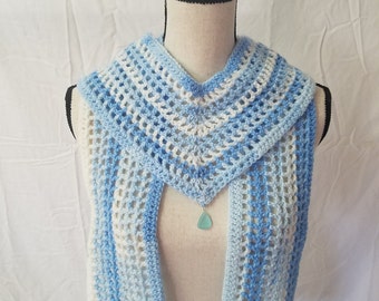 V shaped scarf | Etsy