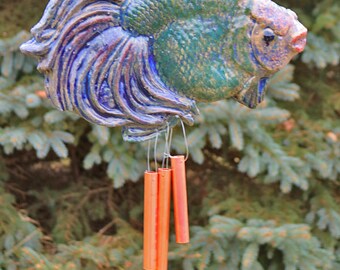 Fish windchimes | Etsy
