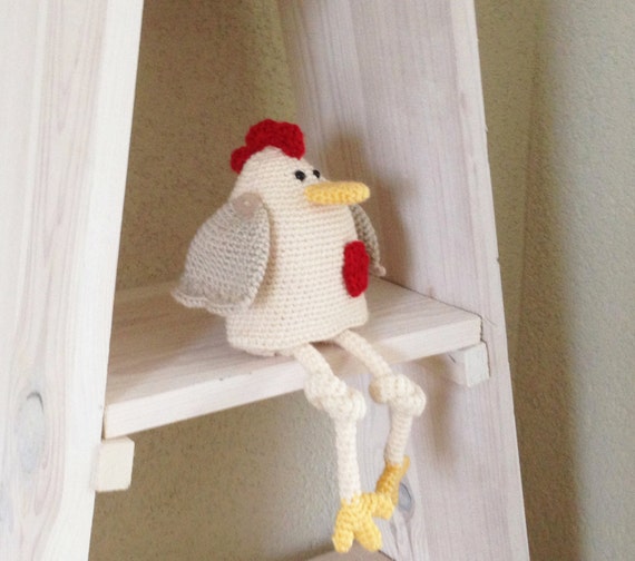 Crochet Pattern Chicken Happy Peppy