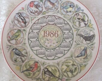 Calendar plate | Etsy