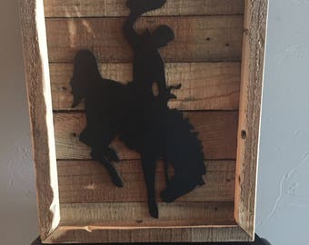 Rustic horse art | Etsy