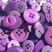 Purple Buttons Sewing Button Dark Purple Buttons 120