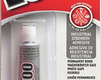 Power glue .18 oz E6000 Clear ADHESIVE .18 fluid oz