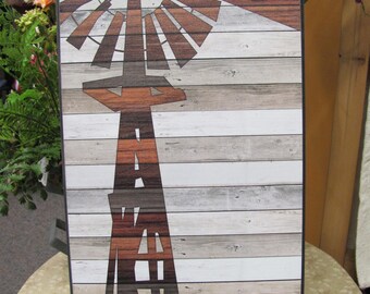 Rustic windmill | Etsy