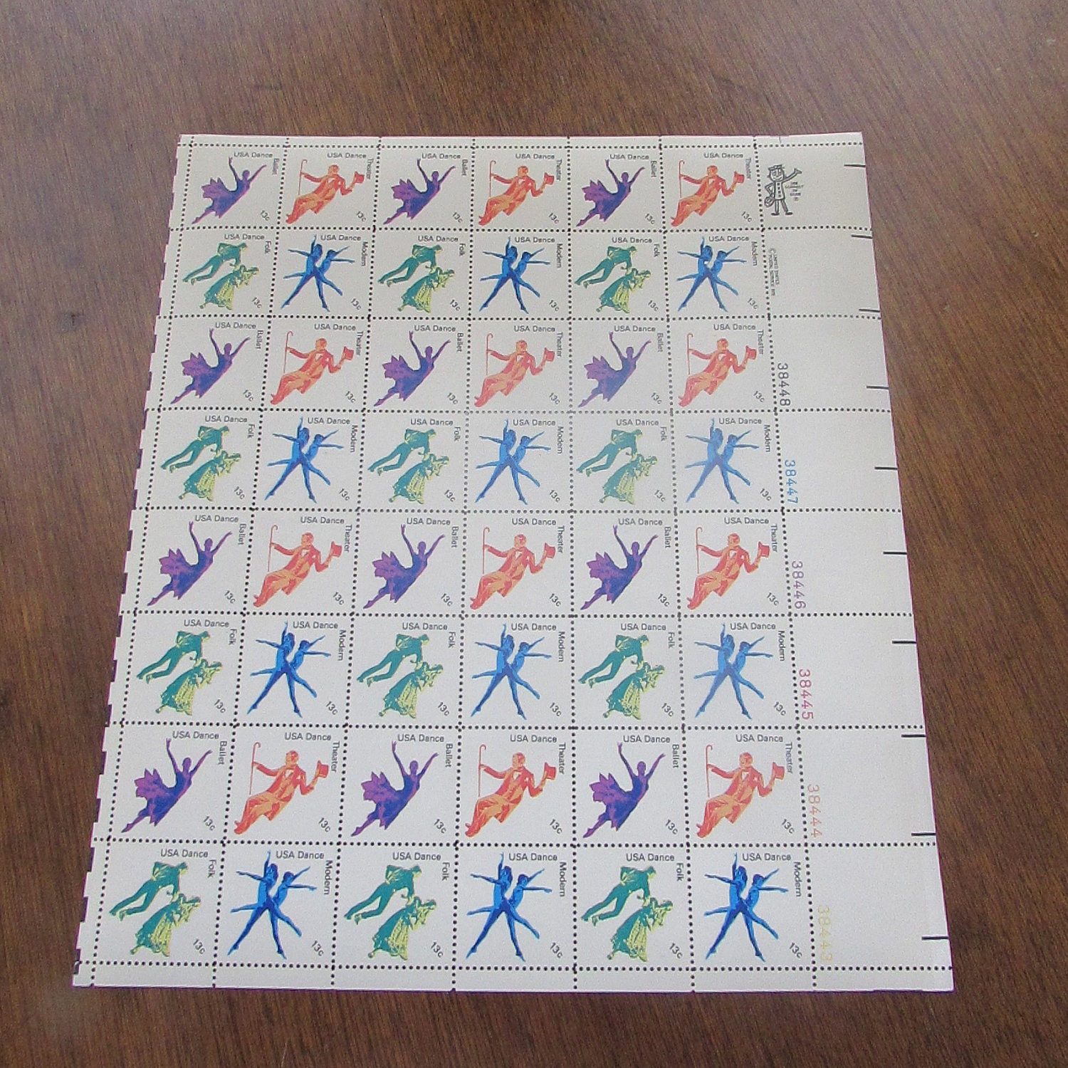 1978 USA Dance Stamps American Dance Commemorative Stamps