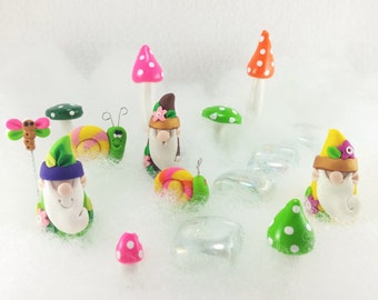 Fairy garden snails | Etsy