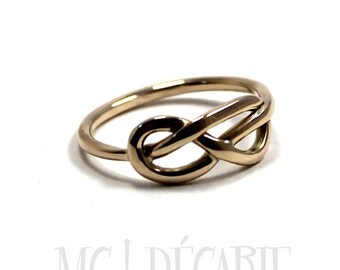 Unique figure 8 knot ring related items | Etsy