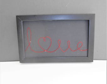 Wire word sign | Etsy