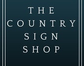 Hand stenciled country signs and home decor by thecountrysignshop