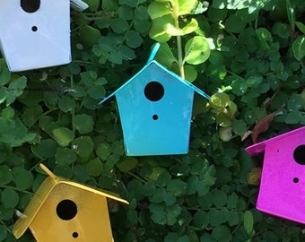 Metal birdhouses | Etsy