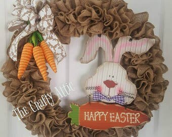 Rabbit wreath | Etsy