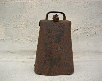 Antique cow bell | Etsy