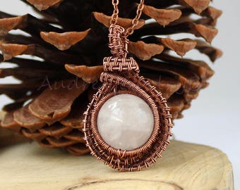 Copper pendant | Etsy