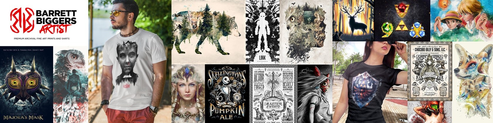 Barrett Biggers Artist TraDigital Original Geek by barrettbiggers