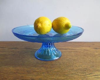 Blue cake stand | Etsy
