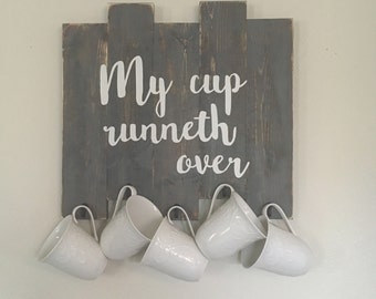 My cup runneth over | Etsy