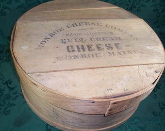 Round wood box | Etsy