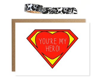 You are my hero | Etsy