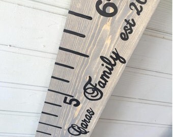 Kids measuring stick | Etsy