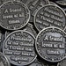 Set of 3 In Loving Memory Pocket Tokens with by CourageInStone