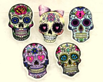 Sugar skull mask | Etsy